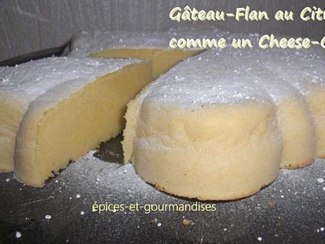 Recettes de Gâteau Flan de épices et gourmandises