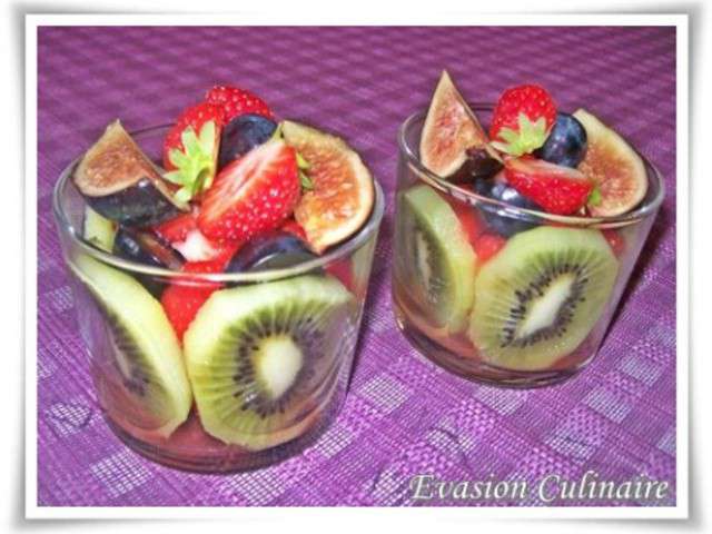 Recettes de Salade de fruits de Evasion Culinaire