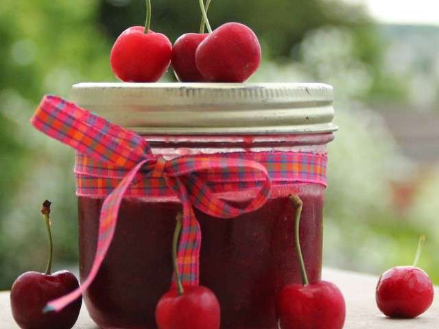 Recettes de Confiture de Cerises et Fruits