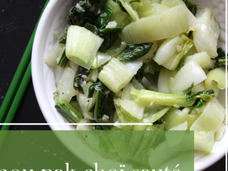 Recettes de Pak choï