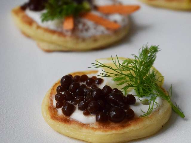 Recettes de Blinis de France végétalienne