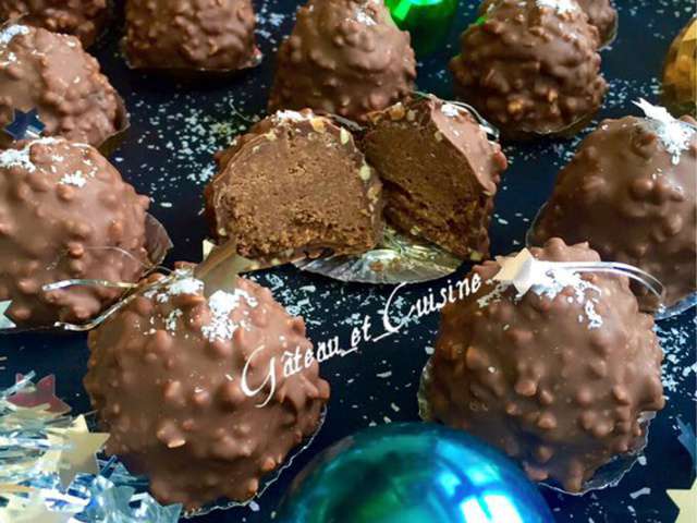 Recettes de Rochers pralinés