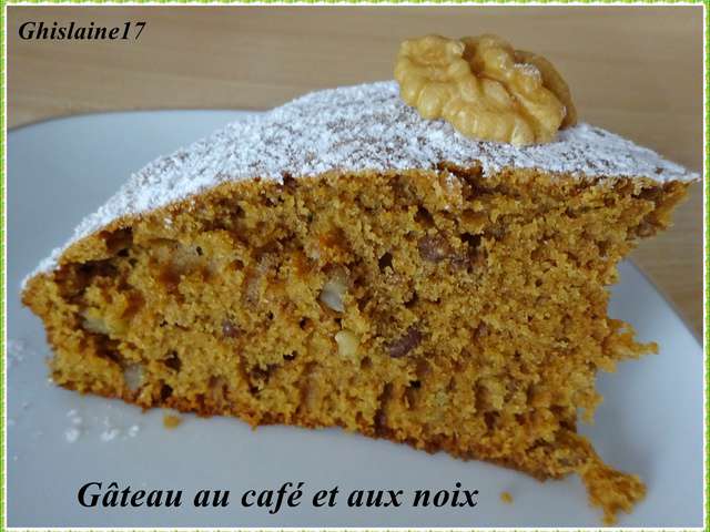 Recettes de Gâteau au Café de Ghislaine Cuisine