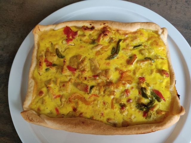 Recettes de Quiche au poulet de Gigi cuisine gourmande