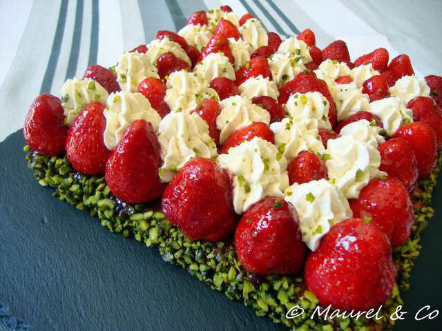 Recettes de Tarte à la Fraises de Gourmand Croquant