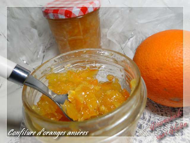 Recettes de Confiture d'oranges ameres
