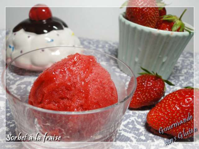 Recettes de Sorbets de Gourmande sans gluten