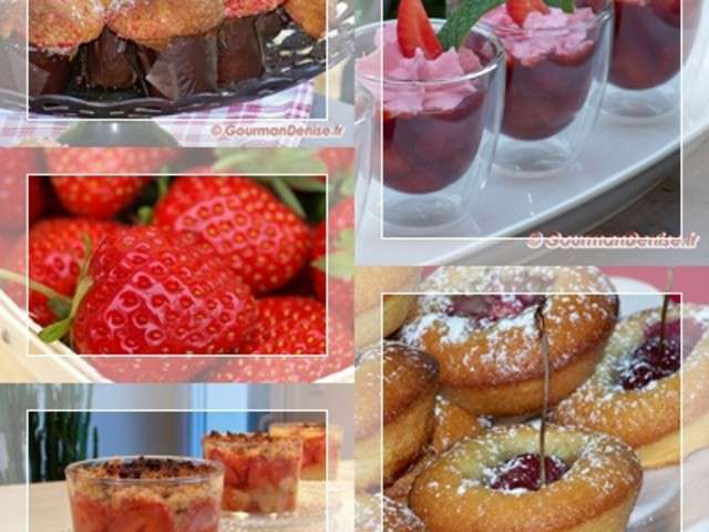 Recettes de Fraises de Gourmandenise