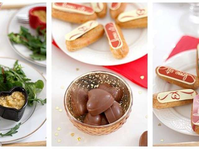 Recettes de Saint-Valentin de Gourmandiseries