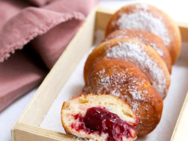 Recettes de Confiture de framboise et Beignets