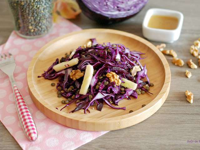 Recettes de Salade de chou rouge et Miel