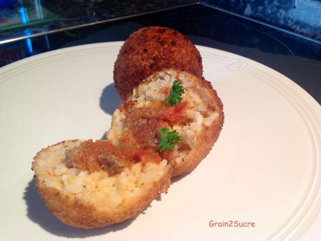 Recettes d'Arancini et Boulettes de riz