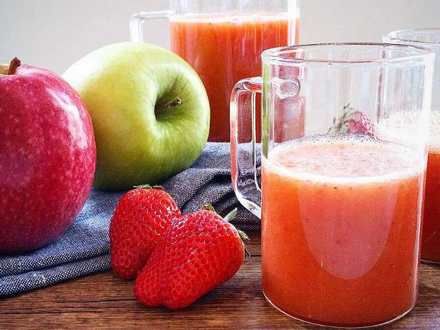 Recettes de Jus de fraise de Gratinez