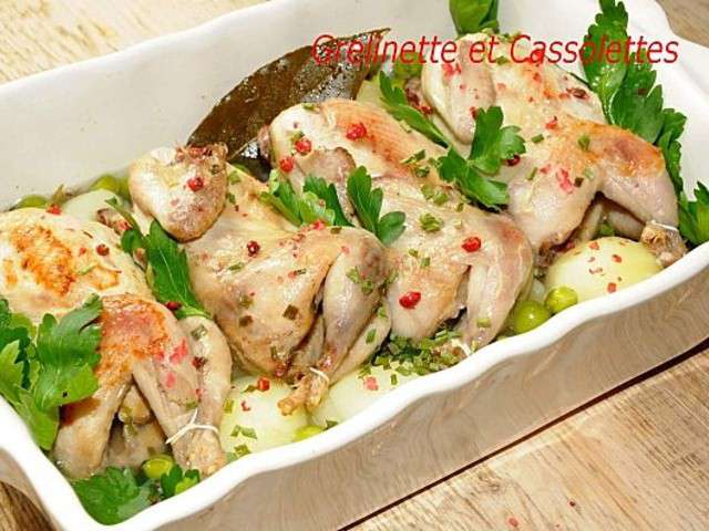 Les Meilleures Recettes de Cailles rôties