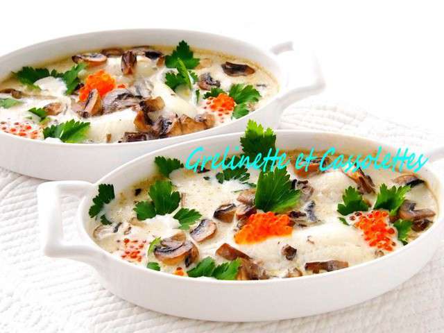 Recettes de Carrelet et Champignons