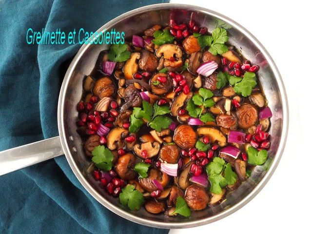 Recettes de Shiitake et Châtaigne