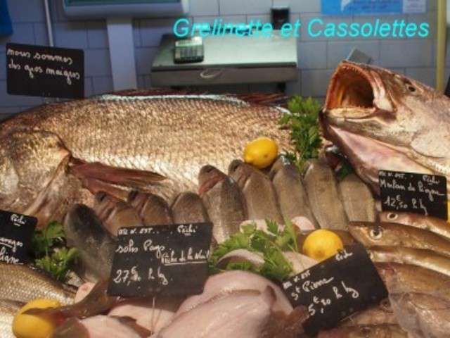 Recettes de Maigre de Grelinette et Cassolettes
