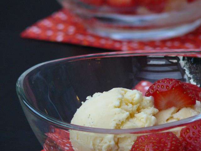 Recettes de Glace à la vanille de handmade et fait maison