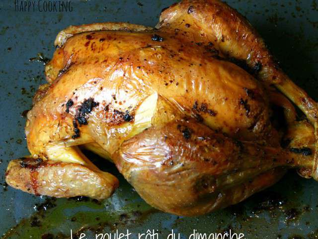 Recettes de Poulet rôti de Happy cooking