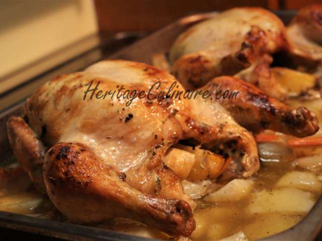 Recettes de Poulet rôti de Héritage Culinaire