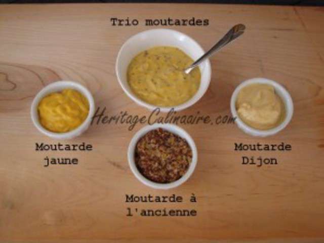 Recettes de Moutarde de Héritage Culinaire
