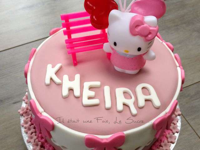 Recettes de Gâteau Hello Kitty de Il était une Fois, Le Sucre