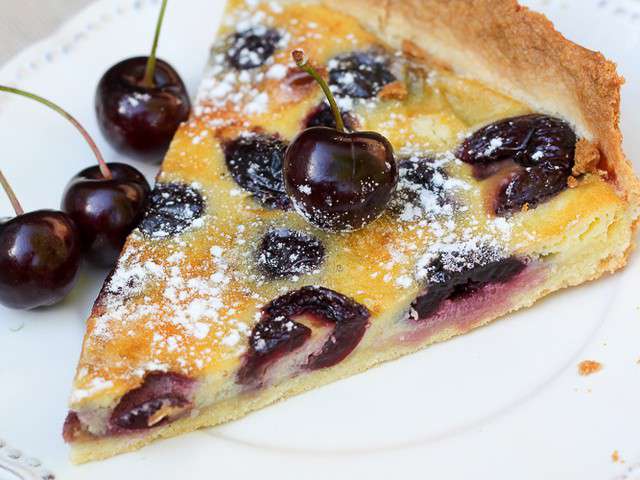 Recettes de Tarte aux Cerises Facon Clafoutis
