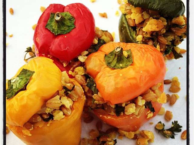 Recettes de Poivrons farcis de iz cooking