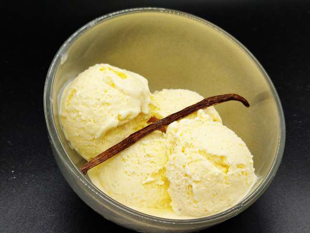 Recettes de Crème glacée et Vanille