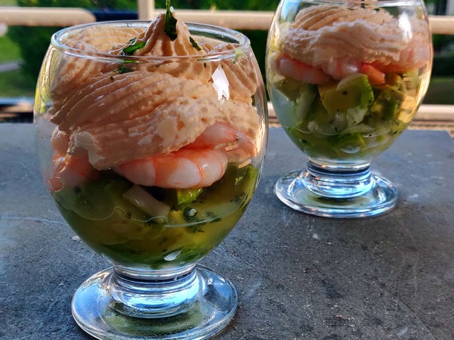 Recettes de Crevettes et Verrines