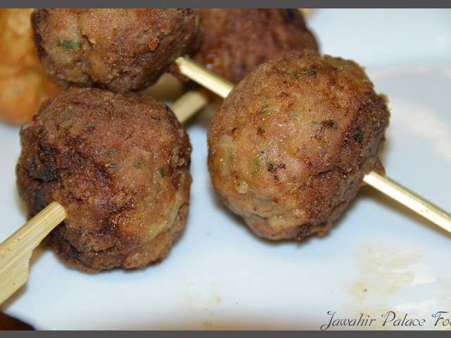 Recettes de Boulettes de Jawahir Palace Food