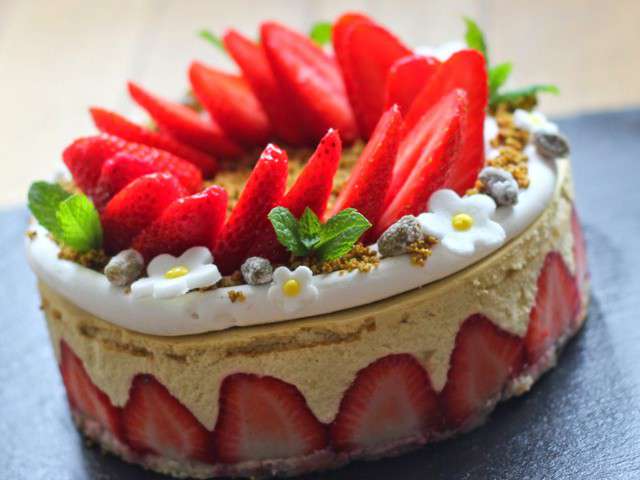 Recettes de Fraisier de JC le pâtissier