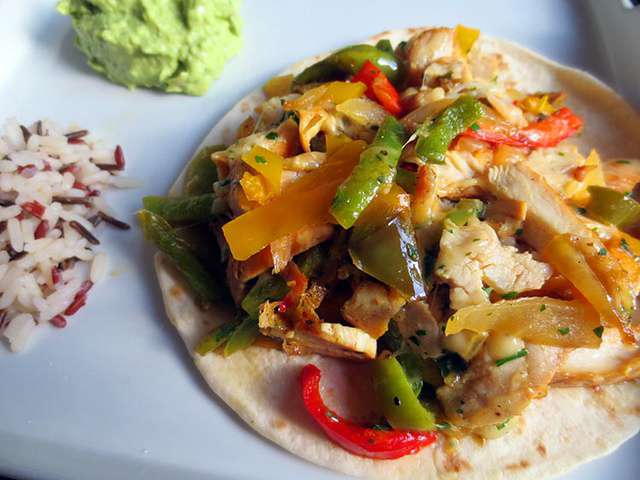 Recettes de Fajitas au Poulet de Je cuisine donc je suis