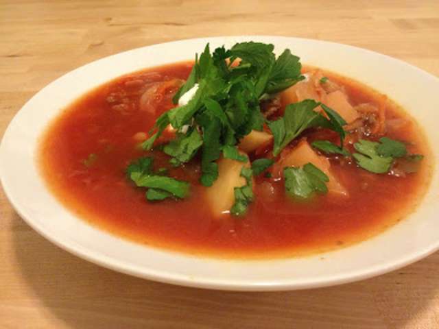 Recettes de Bortsch de Je mange, tu manges