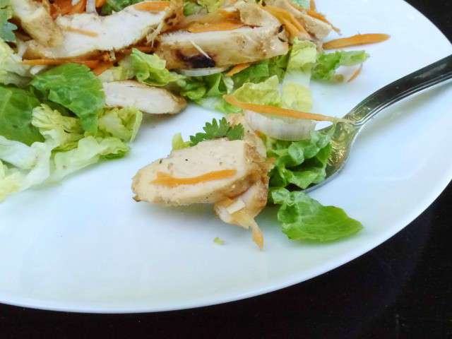Recettes de Salade au poulet de je popote.fr