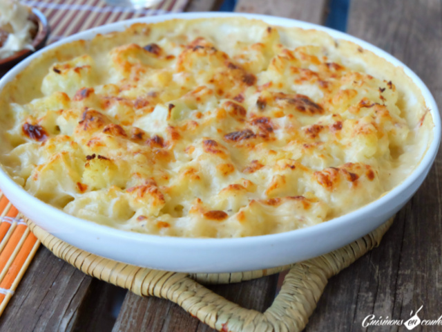 Recettes de Gratin de chou-fleur de je popote.fr