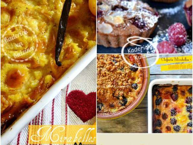 Recettes de Clafoutis aux Fruits de kaderick en kuizinn