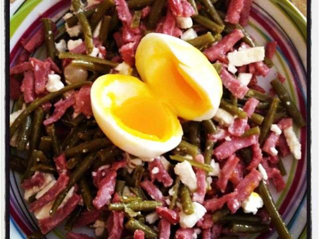 Recettes de Salade de haricot de A table avec Julie