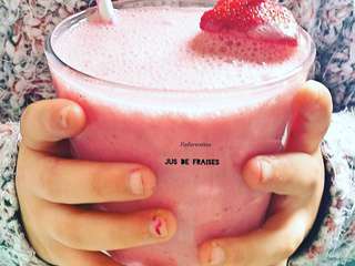 Recettes de Jus de fraise