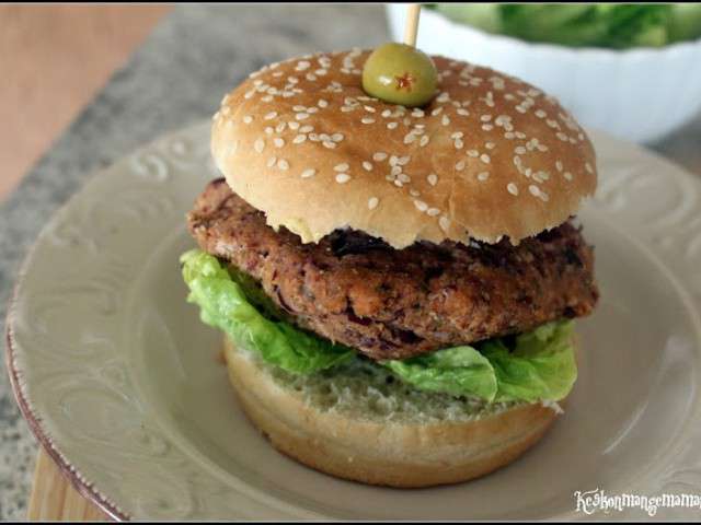 Recettes de Burger végétalien