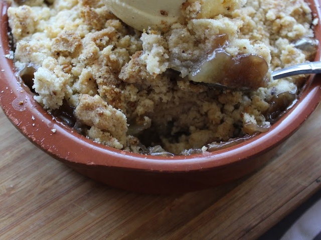 Recettes de Crumble pommes de keskonmangemaman?