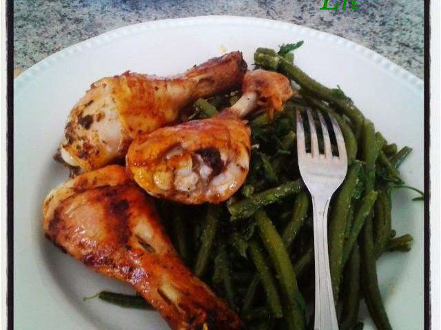 Recettes de Haricots Verts et Poulet - 3