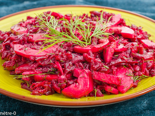 Recettes de Salade de betteraves rouges