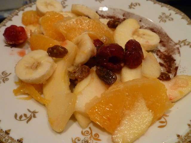 Recettes de Salade de fruits de L'art d'accompagner les restes