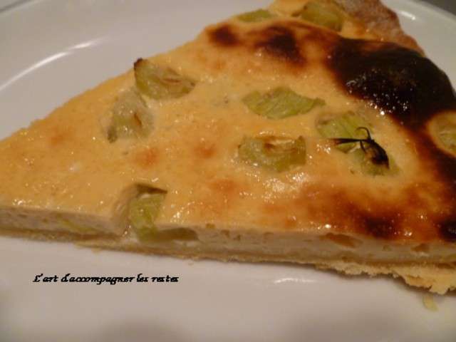 Recettes De Tarte à La Rhubarbe De Lart Daccompagner Les Restes