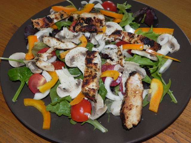 Recettes de Salade de poulet de L'atelier de Lilly