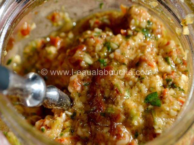 Recettes de Condiment de L'Eau à la Bouche