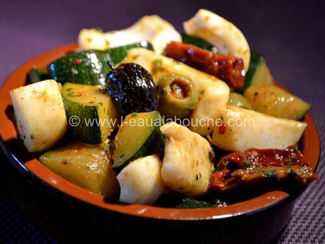 Recettes de Seiches et Courgettes