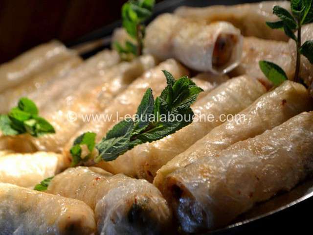 Recettes de Nems de L'Eau à la Bouche