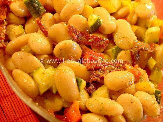 Recettes de Salade de haricot de L'Eau à la Bouche